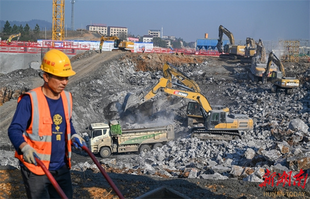 Renovation of Shaoyang-Yongzhou Railway Yongzhou Station in Full Swing
